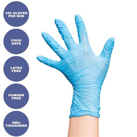 Blue Medical Gloves