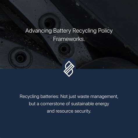 Advancing Battery Recycling Policy Frameworks → Scenario