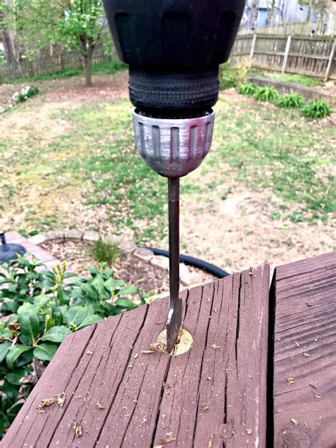 DIY Bird Feeder Pole For Under 5 Chatfield Court