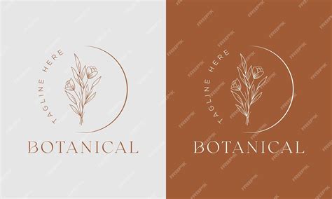 Premium Vector Logo For A Botanical Brand