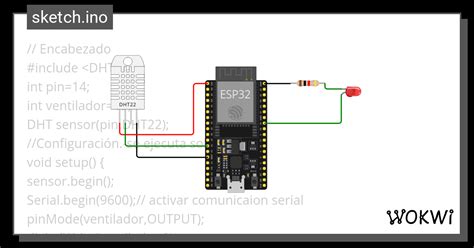Programa Temperatura Wokwi Esp32 Stm32 Arduino Simulator