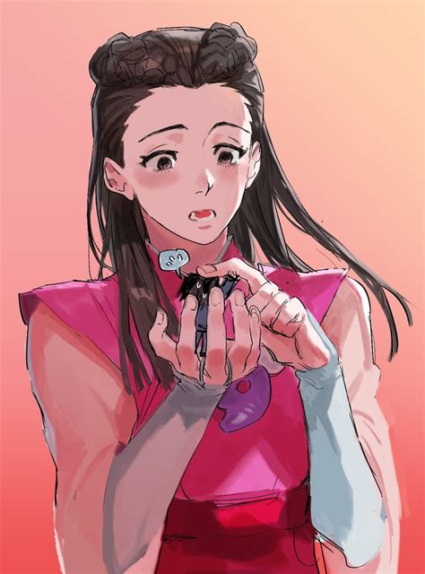 Phoenix Wright And Iris Ace Attorney And More Drawn By Heoreo Danbooru