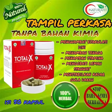 Jual Total X 60 Kapsul Obat Kuat Pria Tahan Lama Sex Kapsulobat Kuat
