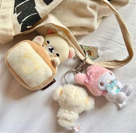 Rilakkuma Mymelody Cute Keychain Cute Bags Pretty Bags