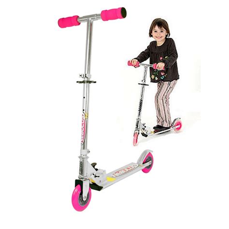 The Nebulus Scooter From Ozbozz Is In A Stunning Pink Colour And Is