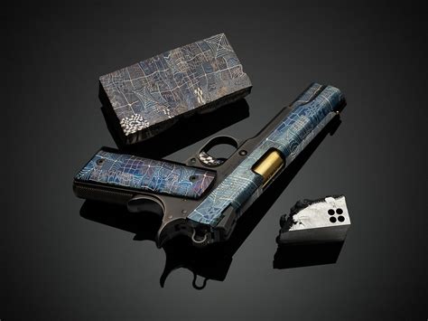 Exclusive These Mosaic Damascus Steel Pistols Are Unlike Any Firearms