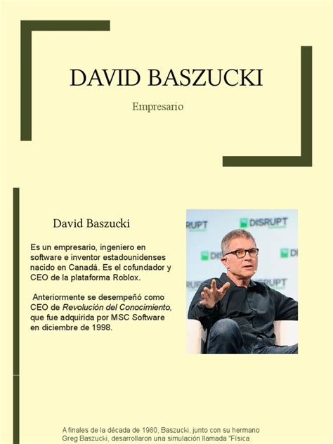 David Baszucki Pdf