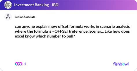 Can Anyone Explain How Offset Formula Works In Sce Fishbowl