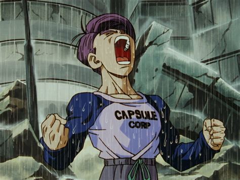 Roar Of Sadness And Rage Trunks Youth Future Dragon Ball Z Dokkan Battle Wiki Fandom