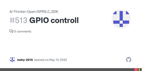 Gpio Controll · Issue 513 · Ai Thinker Opengprscsdk · Github