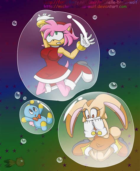 Rq Amy Rose And Cream In Bubbles By Michelle Bandi Wolf On Deviantart
