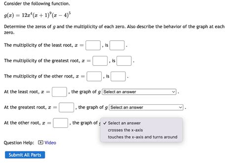 Solved Consider The Following Function Chegg