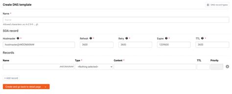 Create A Dns Template Realtime Register Knowledge Base