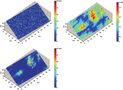 Example Of The Scenario Earthquake Slip Model A Slip Distribution