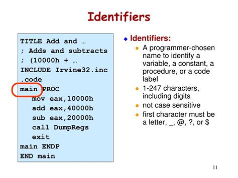 PPT COS2014 Assembly Language Fundamentals PowerPoint Presentation