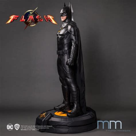 The Flash Batman Keaton Statue Taille Réelle 11 Muckle Oxmox Dc Comics V2