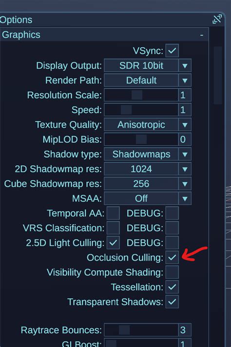 [feature] dynamic occlusion · issue 592 · turanszkij wickedengine