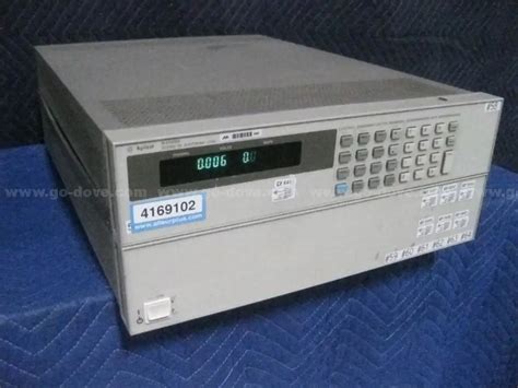 Agilent N3300a System Dc Electronic Load Allsurplus