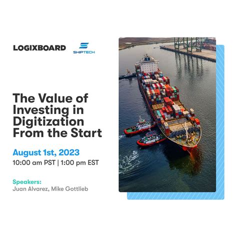Shiptech On Linkedin Join Us In Learning More About Shiptechs Partnership With Logixboard And…
