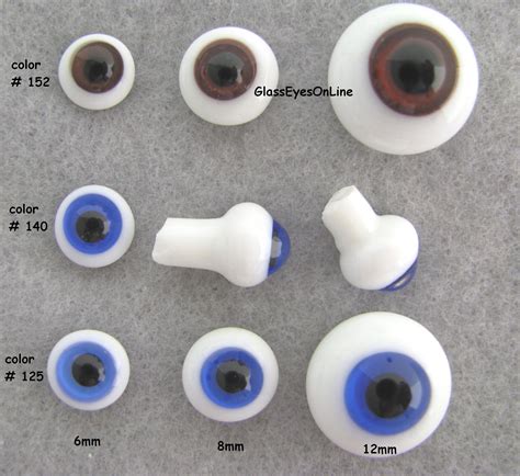 Glass Doll Eyes For Doll Artists