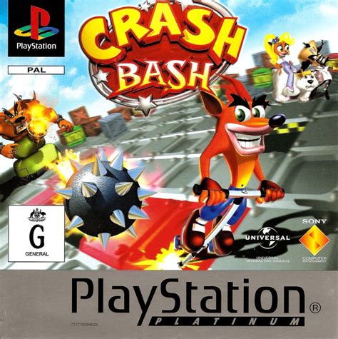 Crash Bash 2000 Box Cover Art Mobygames