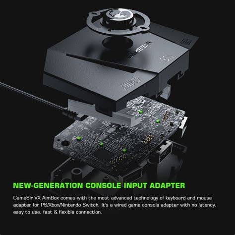 New GameSir VX AimBox Multi Platform Console Adapter Reversible USB 2 0 Compatible With Xbox One