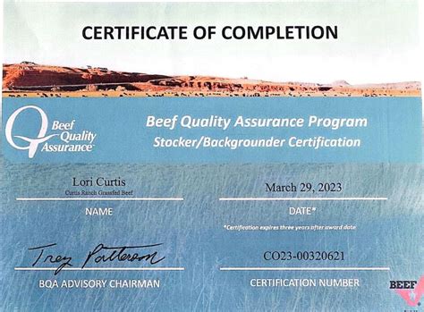 Lori Curtis On Linkedin Curtis Ranch Grassfed Beef Is Certified With Beef Quality Assurance What