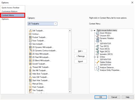 How To Customize Right Click Menu In House Solutions