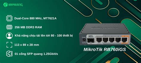 Mikrotik Rb760igs 80 100 Users Hà Phương