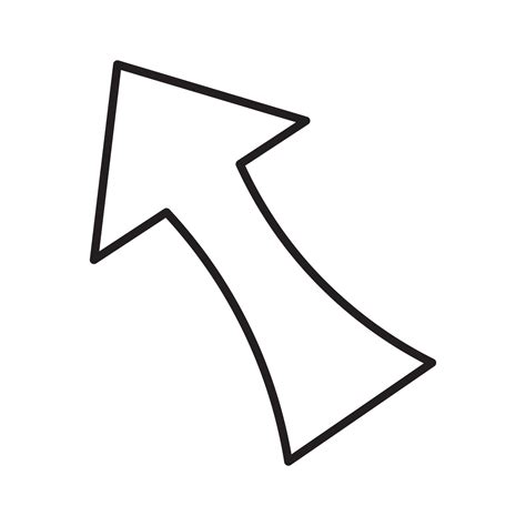 30 Arrow Handrawn Outline Style Bd 27527478 Png