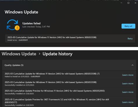 Windows 11 Update Kb5053598 Fails To Install Causes Bsod Wifi And Other Issues For Many Users