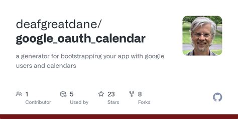 GitHub Deafgreatdane Google Oauth Calendar A Generator For