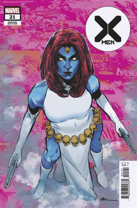 X Men 21 Mystique Pride Month Variant Cover By Phil Jimenez