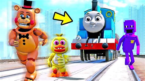 Animatronics Encontra Thomas The Train Full Episode Purpleguy Youtube