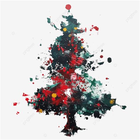 축제 크리스마스 트리 그림 크리스마스 트리 페인트 등 휴일 Png 일러스트 및 이미지 에 대한 무료 다운로드 Pngtree