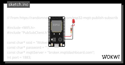 Mqttesp32 O Wokwi Esp32 Stm32 Arduino Simulator