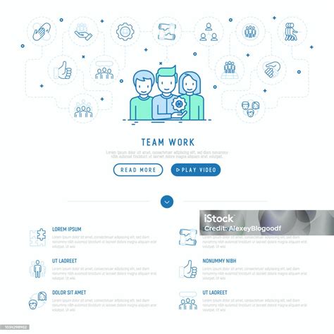얇은 선 아이콘으로 팀워크 개념 사람들 상호 지원 회의 악수 줄다리기 협력 퍼즐 팀 정신 협력의 그룹 현대 벡터 일러스트 레이 션 웹 페이지 서식 파일 개념에 대한 스톡