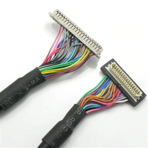 30 Pin Lvds Cable Shielded Lvds Ffc Cable Custom Factory Buy Shielded Lvds Ffc Cable 30 Pin