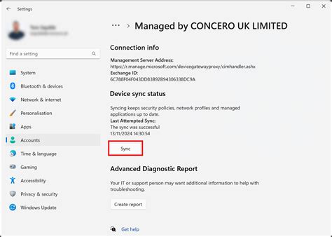 Windows How To Manually Sync Your Device Concero Education