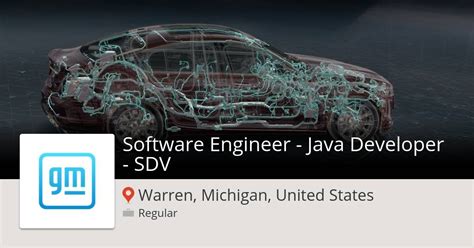 Were Looking For A Software Engineer Java Developer Sdv In Warren