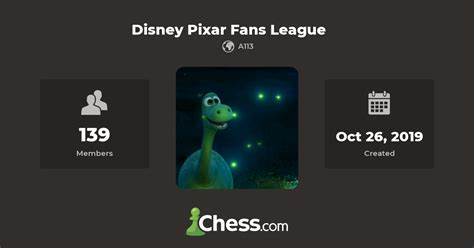 Disney Pixar Fans League Chess Club