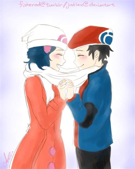 Pok Mon Dawn And Lucas Pokemon Special Pokemon Pokemon Funny