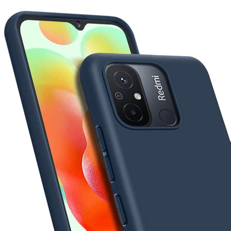 Etui Matowe Do Xiaomi Redmi C Granatowe Szk O