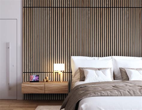 Woody Walls Paneles De Pared De Madera Acústica Para Decoración De