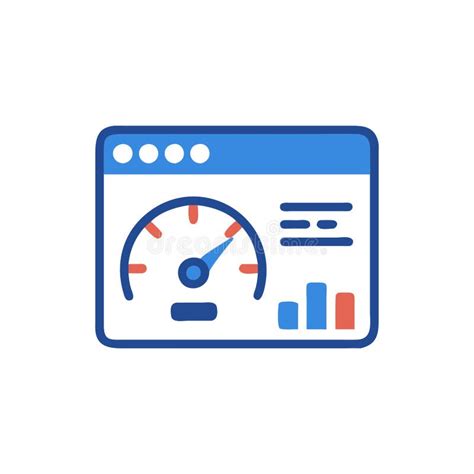 Data Dashboard Analytics Icon Stock Illustration Illustration Of Information Application