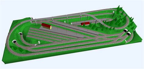 Model Train Layouts And Track Plans In Ho Scale Various Projects