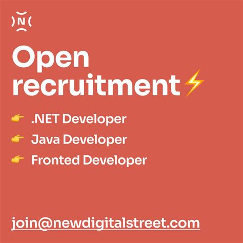 New Digital Street On Linkedin Developer Java Netdeveloper Fronteddeveloper