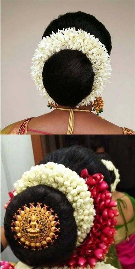 Pin By Meli Media On Megha Indian Flowers Bun Hairstyles Hair