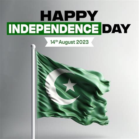 Premium Psd Psd Happy Pakistan Independence Day
