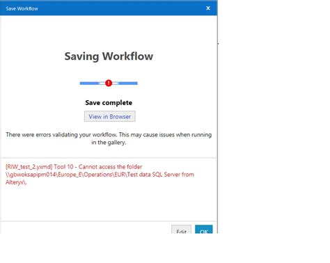 Solved Local Output Of A Scheduled Workflow Alteryx Community